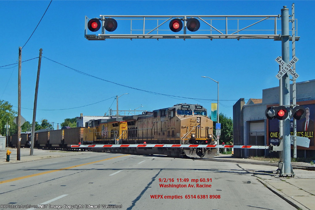 WEPX empties charge across Washington Av.